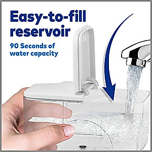 Waterpik ION Professional Cordless Water Flosser Teeth Cleaner Rechargeable and Portable, White, 1 Count