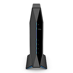 Linksys E8450 AX3200 WiFi 6 Router: Dual-Band Wireless Home Network, 4 Gigabit Ethernet Ports, Parental Controls, 3.2 Gbps, 2,500 sq ft, 25 Devices
