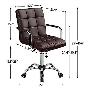 JTSQ Office Chair Swivel Chair Rolling Task Chair Gaming Chair Office Chair Gaming Desk Computer Chair High Chair Home Office Desk Chairs Office Chairs Home Office Office Furniture Swivel Chair