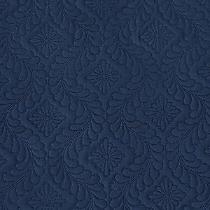 MYCRAFT Queen Quilt Bedding Set 3 Piece Lightweight Soft Coverlet - Bedspread Set for All Seasons(1 Quilt,2 Pillow Shams)