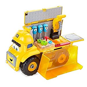 Cat Construction Junior Crew Fix-It Phillip Preschool Learning Set Construction Vehicle
