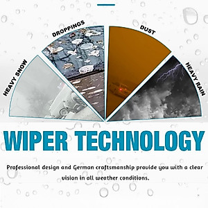 Windshield Wipers Front Wiper Blades For Volvo S60 MK1 2004-2009 24"+22" Car Windshield Wipers