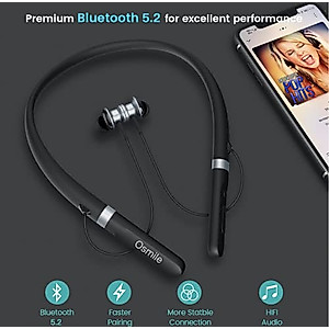 Osmile NE100 Neckband Earphone (Environmental Noise Cancellation) 35 hrs Music time