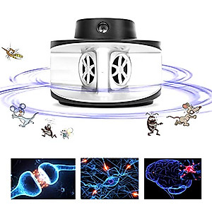 Redeo Ultrasonic Mouse Repellent Plug in Squirrel Repeller Indoor Mice Deterrent Repel Rodents Rats with Ultrasound Waves