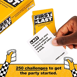 WHAT DO YOU MEME? First & Last - The Competitive Drinking Game for Adults by Buzzed