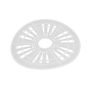 IIVVERR 24cm Dia Plastic Semi Automatic Washing Machine Spin Cap Cover White (24cm Dia Plastic Semi Automatic Washing Spin Cap Cover White
