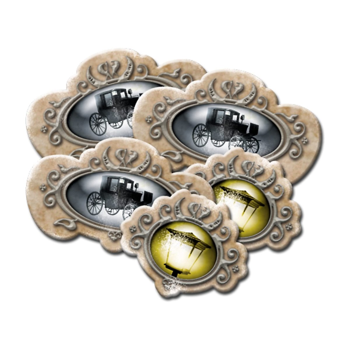 Letters from Whitechapel Board Game Revised Edition | Strategy Game for Teens and Adults | Detective Board Game | Ages 13 and up | 2 to 6 Players | Average Playtime 90 Minutes | Made by Giochi Uniti