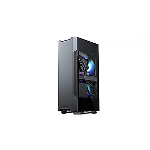 Phanteks (PH-ES217E_AG02) Evolv Shift 2 Mini-ITX case, Tempered Glass Side Panels, Aluminum Panels, D-RGB, Anthracite Grey