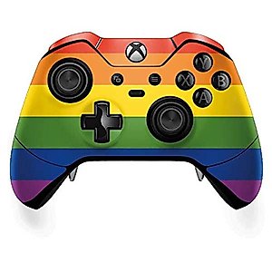 Skinit Decal Gaming Skin compatible with Xbox One Elite Controller - Originally Designed The Rainbow Flag Design
