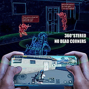 M5 Game Headset LED Bluetooth Earphones Earbuds Sports Car Wireless (Black)