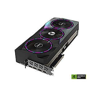 GIGABYTE GV-N4090AORUS M-24GD AORUS GeForce RTX 4090 Master 24G Graphics Card, 3X WINDFORCE Fans, 24GB 384-bit GDDR6X, Video Card