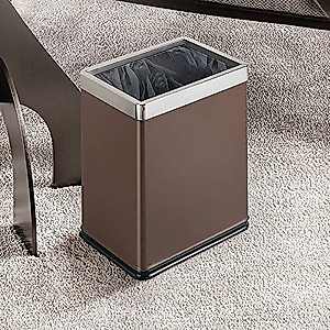 Huaqinglian 1.6Gallon Bathroom Trash Can with Lid,Small Pedal Kitchen Garbage Can,Office Bedroom Wastebasket Bin with Removable Liner Bucket.