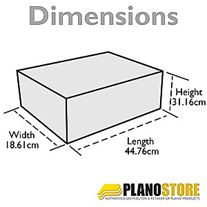 Plano Two-Tier Magnum Satchel XL - Beige/Blue