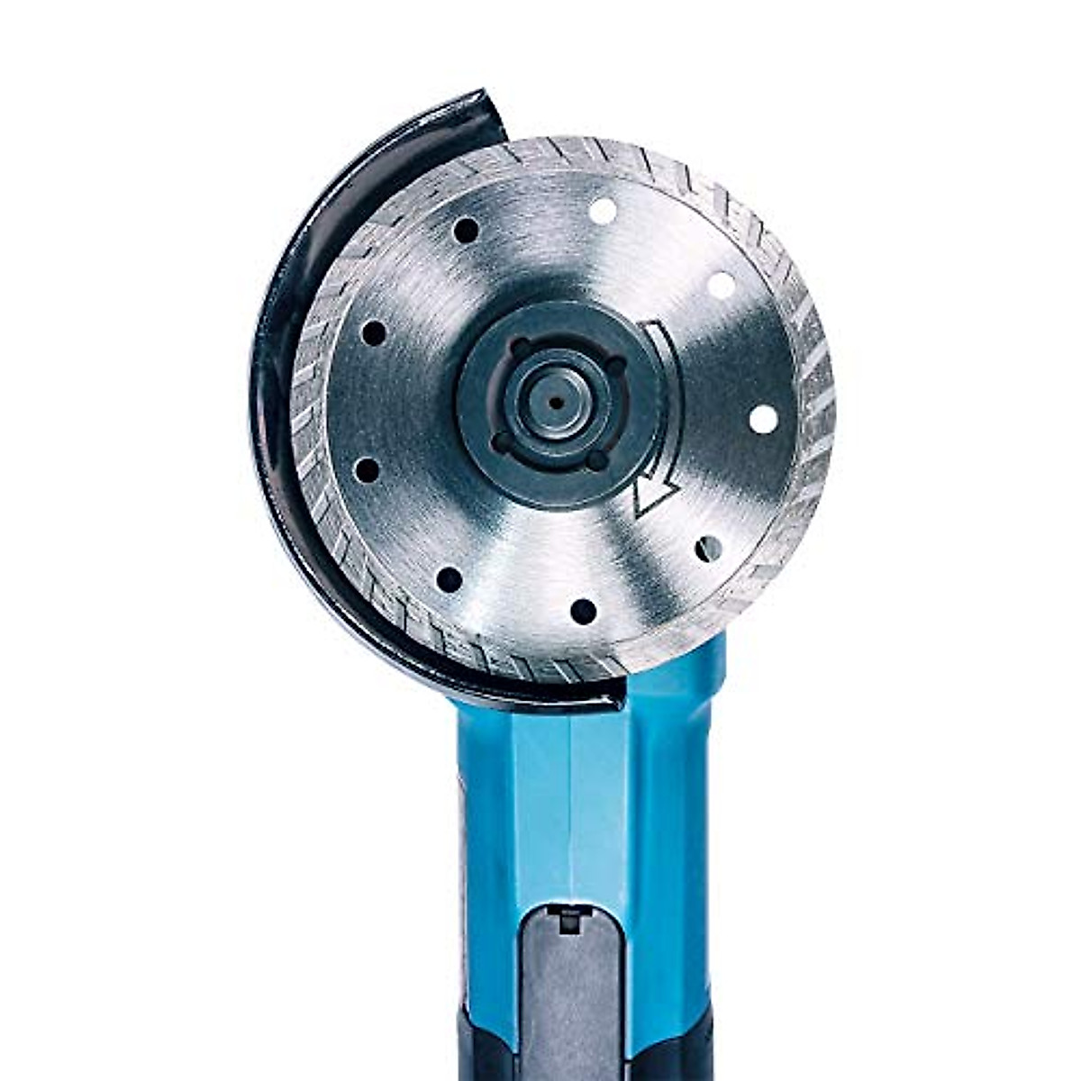 Makita 2 Pack - 4.5” Turbo Diamond Blades For Grinders & Circular Saws - Ultra-Fast Cutting For Concrete, Masonry & Brick - 5/8”, 20mm & 7/8” Arbors