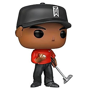 Funko Pop! Golf: Tiger Woods (Red Shirt)