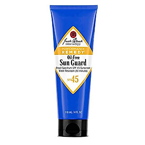 Jack Black , Oil-Free Sun Guard SPF 45 Sunscreen, 4 Fl Oz