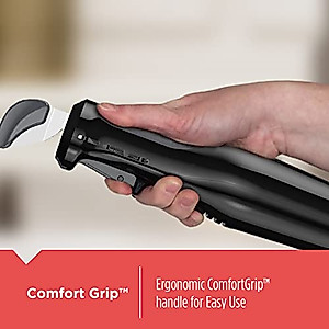 Black+Decker Comfort Grip Electric Knife with 7-Inch Stainles Steel Blades, Safety Lock Button & Knife Stand, Ideal for Carving, Slicing & Cutting Meats, Turkey Bread & Craft Foam, Dishwasher Safe