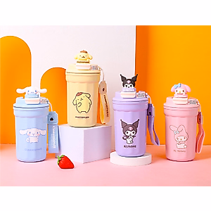 Everyday Delights Cinnamoroll Puppy Tumbler with Cover & Strap 480ml