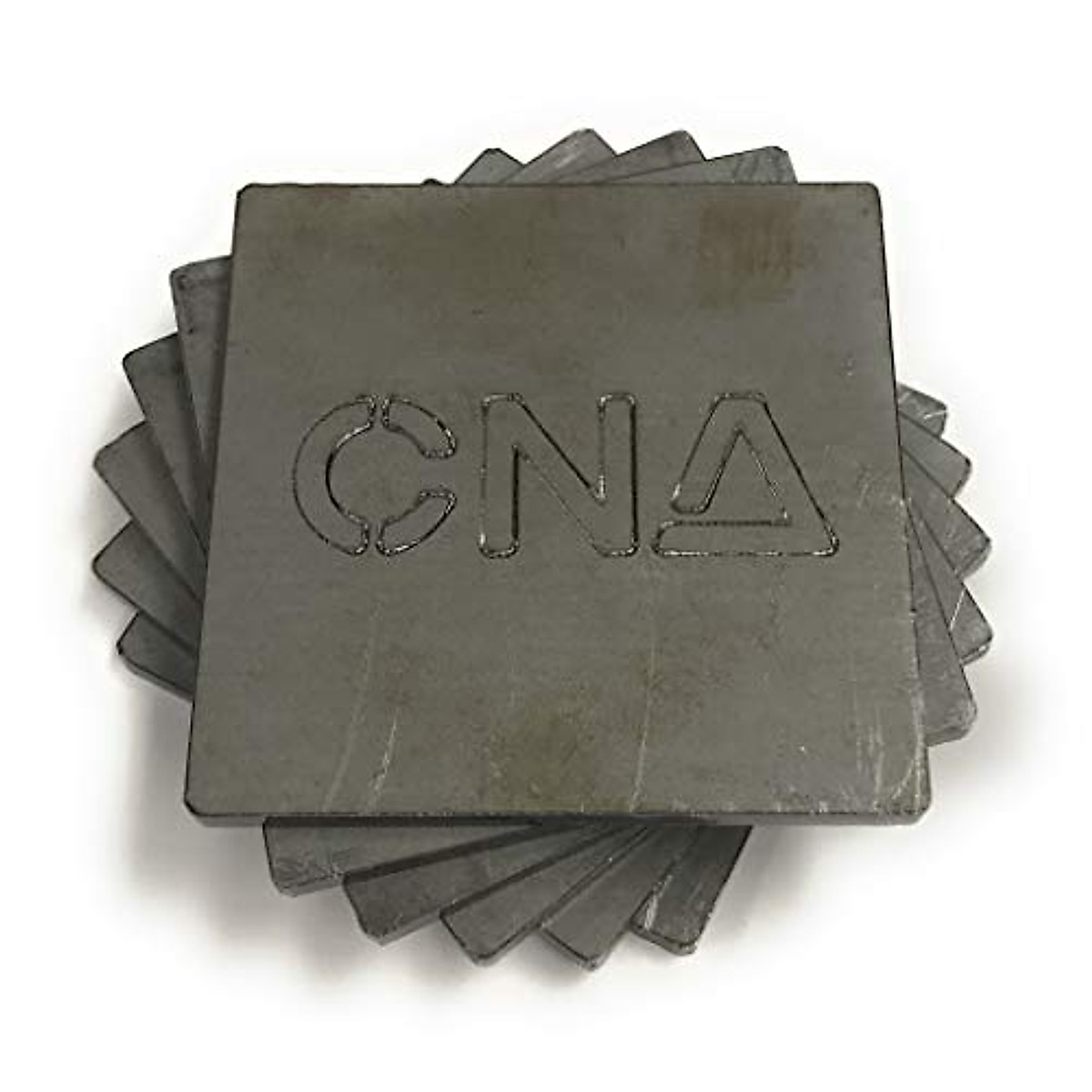 Welding Kit – 11 Gauge Steel Cube – Made in USA – Contains 6 Square Coupons – MIG, TIG, Arc, Stick, Gas – Practice Training DIY Beginner to Expert – Chapman & Adams (CNA Fabrication) (2" (2 Inch))