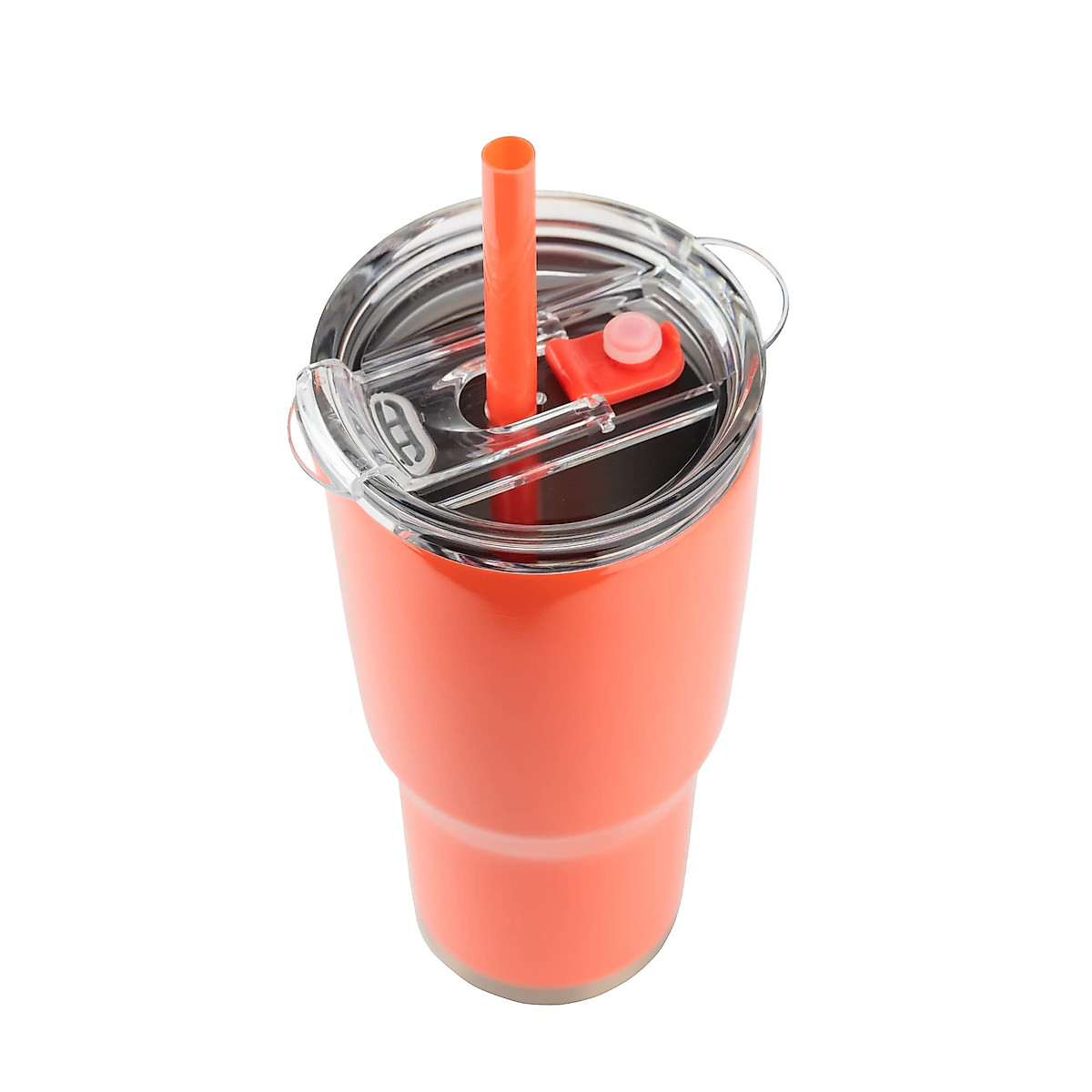 REDUCE 24 oz Tumbler, Stainless Steel - Keeps Drinks Cold up to 24 Hours - Sweat Proof, Dishwasher Safe, BPA Free - Cayenne, Opaque Gloss