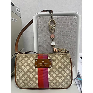 SONGKISSZQ Purse Chain,Bag Extender Purse Chain Strap for Women Crossbody Bags Purse Shoulder Belt Chain (Pink Heart)