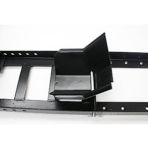 MaxxHaul 70271 Adjustable Motorcycle Wheel Chock Stand Heavy Duty 1800lb Weight Capacity