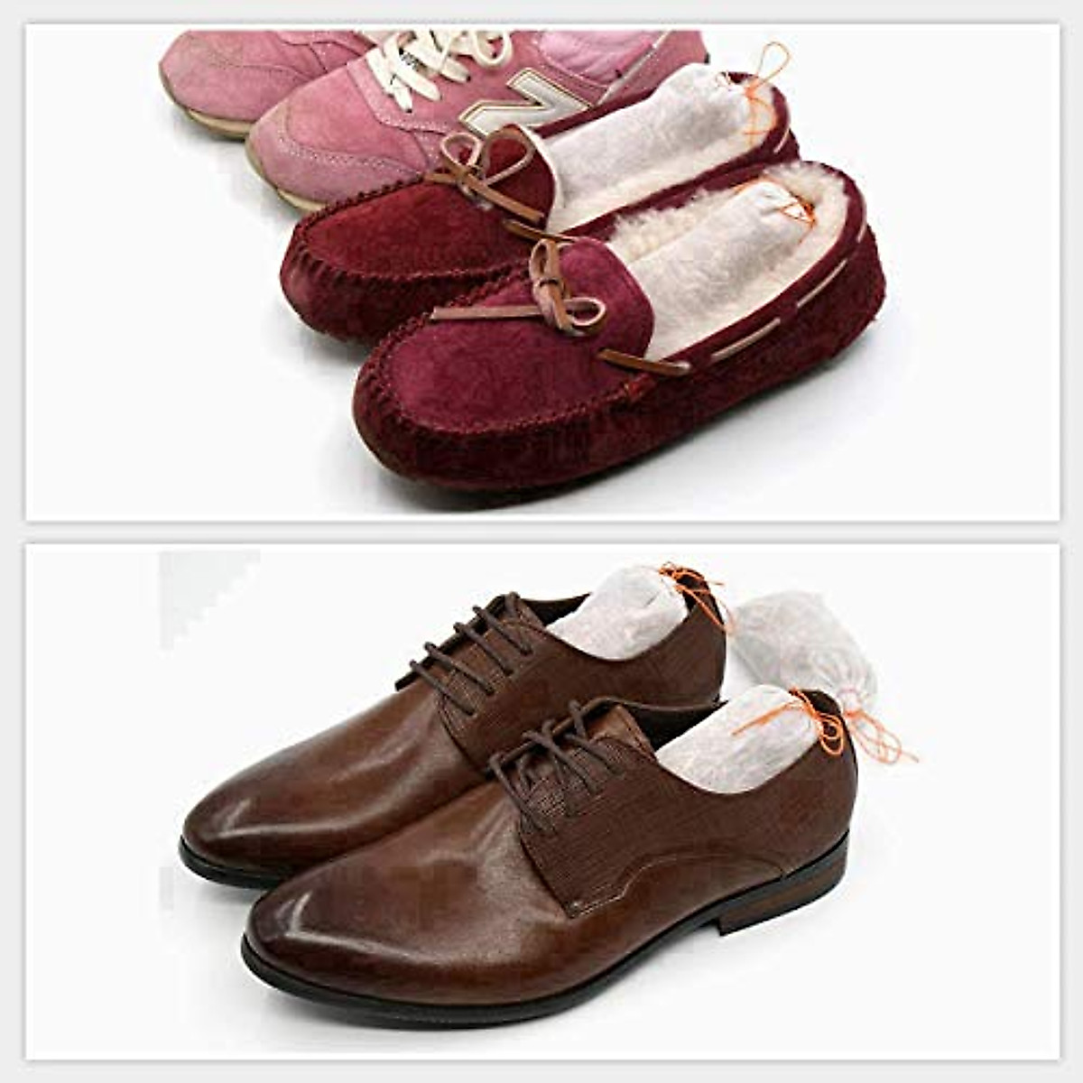 Nicfaky 10Pack Cedar Sachets Bags, Cedar Chips for Closets and Drawers,Cedar Blocks for Clothes Storage,Cedar Wood Closet