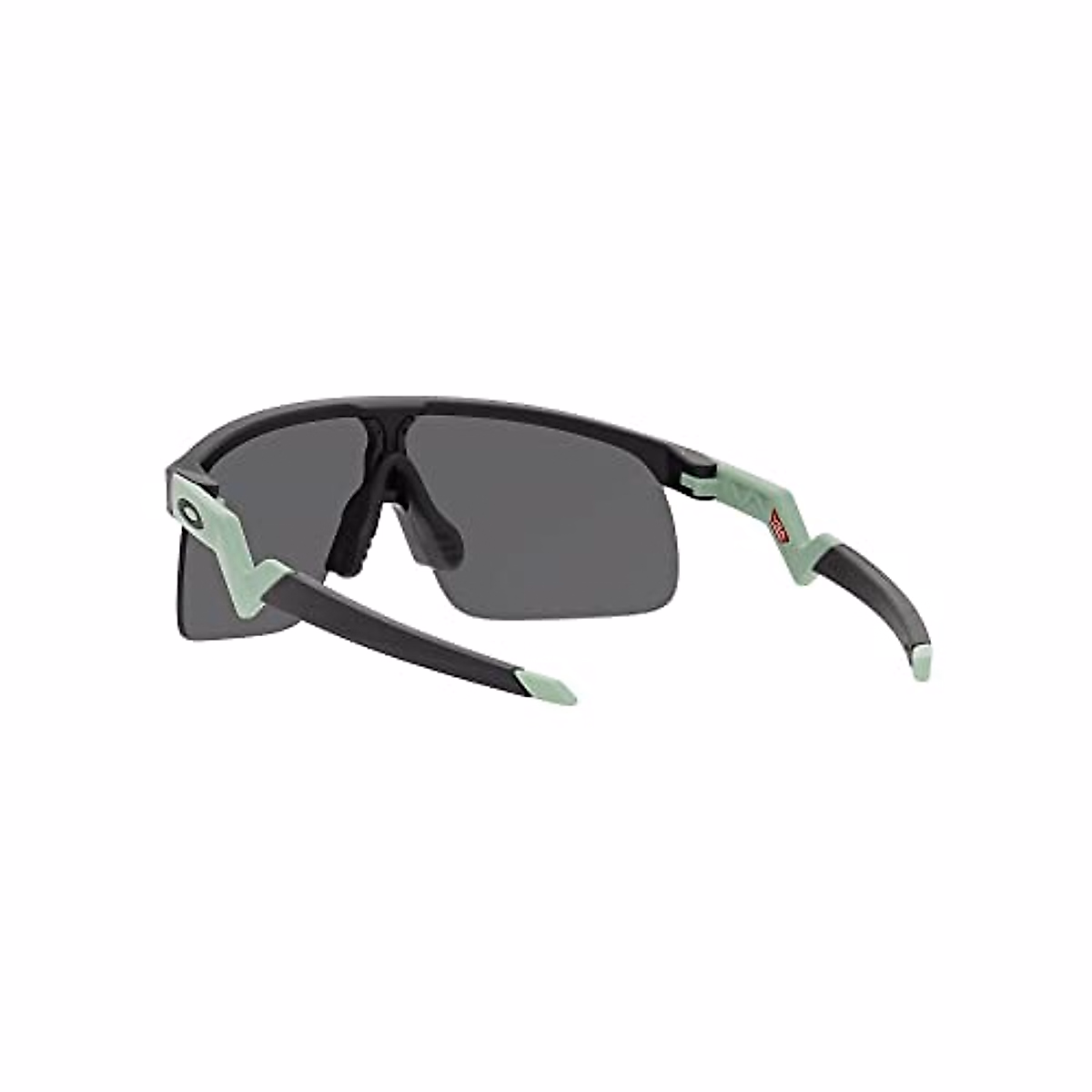 Oakley Youth OJ9010 Resistor Rectangular Sunglasses, Matte Black/Prizm Black, 23 mm