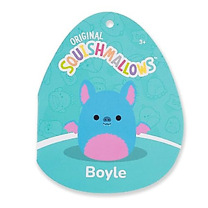 Squishmallows Original 16-Inch Boyle Blue Fruit Bat - Official Jazwares Plush (Large)