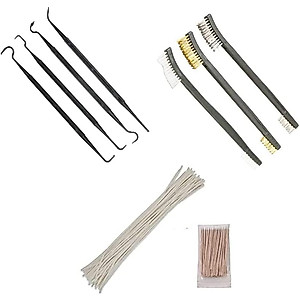 Gas Tube Pipe Cleaners 12 -inches Long, 100 Pieces and Get Free 100 Piece of 6 Inch Cotton Swabs