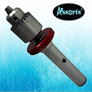 Micro Fine Drill Mill Adaptor Miniature Quill 1/2" Shank- WITH JT0 Taper to Mount Drill Chuck-Manual Feed Control-Avoids Drill Breakag