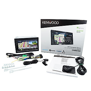 KENWOOD DNR476S 6.8" Car Stereo, Garmin Navigation Built in, Inrix Traffic Service, CarPlay and Android Auto, Bluetooth, (Does Not Play DVD's)