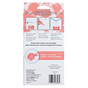 Tulip One-Step Tie-Dye Kit Dye Refill Packs, Coral