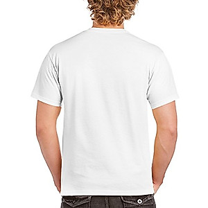 Gildan Adult Ultra Cotton T-Shirt, Style G2000, Multipack, White (2-Pack), 2X-Large