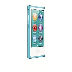 Apple iPod Nano 16GB Blue (7th Generation) (Renewed)