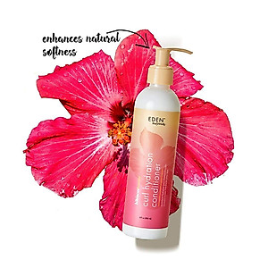 EDEN BodyWorks Hibiscus Honey Curl Hydration Conditioner | 8 oz | Moisturize, Detangle & Protect Hair