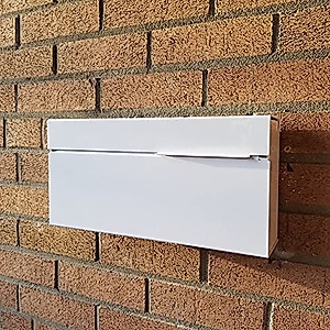 Vsons Design Louis W Mailbox, American Aluminum, Wall-Mount Mailbox Vsons Design