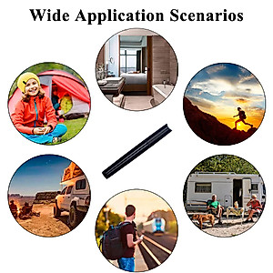 2 Pack Travel Toothbrush Case, Lightweight Portable Breathable Plastic Brushes Storage Container Toothbrush Holder for Travel Camping Business Gym Home Hotel Use, Not Including Toothbrush (Black)