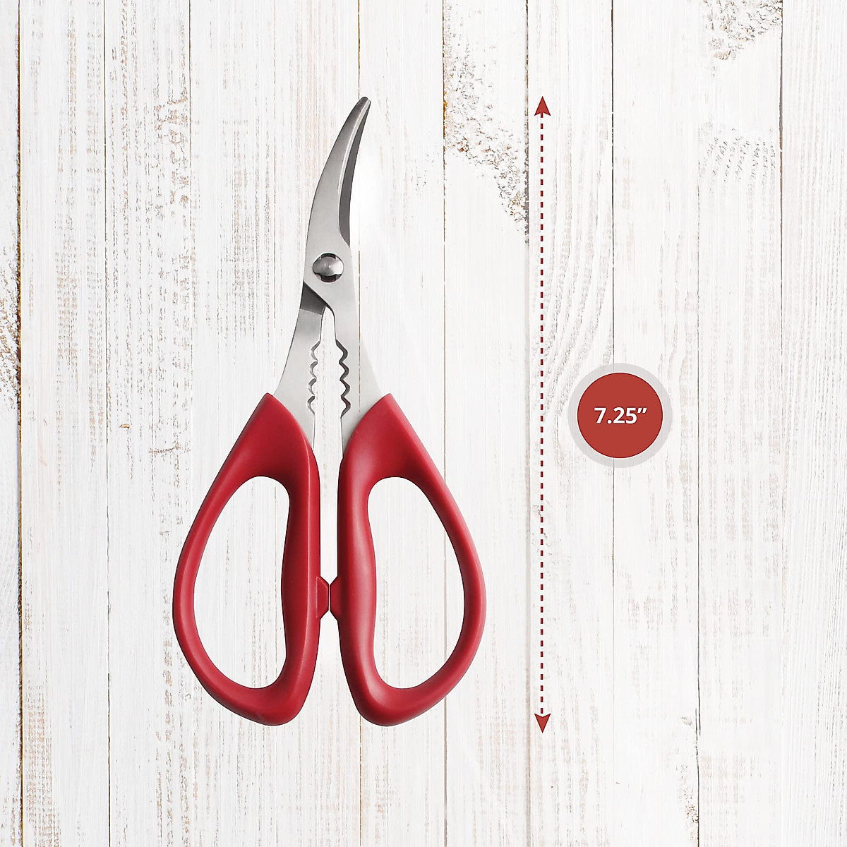 Maine Man Seafood Shears, 18/8 Stainless Steel