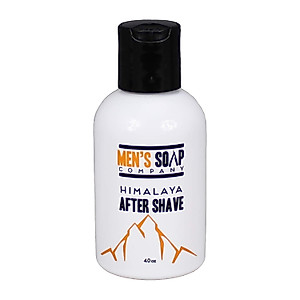 Aftershave for Men 4.0 oz After Shave Balm Made With Organic and Natural Vegan Plant Ingredients - Post Shave Lotion for Sensitive Skin Eliminates Razor Burns, Calms Irritation & Cools Skin, Himalaya