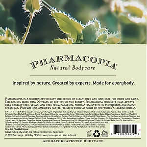 Pharmacopia Verbena Body Lotion - Hydrating Natural Moisturizer with Aromatherapy Benefits - Cruelty-Free Vegan Skin Care - Shea Butter, Aloe Vera, and Jojoba Oil - Lotion for Dry Skin, 16 oz