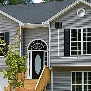 30FT Flat Power Extension Cable Compatible with Wyze Cam v3/v4/OG/v3 Pro, Blink Mini, KasaCam Indoor, Blink Mini Pan, SimpliSafe, Eufy, Charging Power Cord for Security Camera