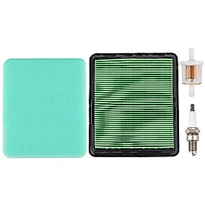 GCV160 Air Filter Tune Up Kit Fuel Filter for Honda GCV135 GCV190 GC135 GC160 GC190 GX100 GCV160A GCV160LA GCV190A GCV190LA Engine F220 FG400 FG500 Tiller WN20 WN30 Water Pump 17211-zl8-023