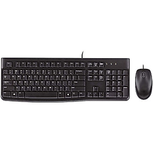 HJJWL Gaming Keyboard and Mouse, Wired Keyboard and Mouse Combo Mini Multimedia Keyboard Mouse Set for Laptop PC TV