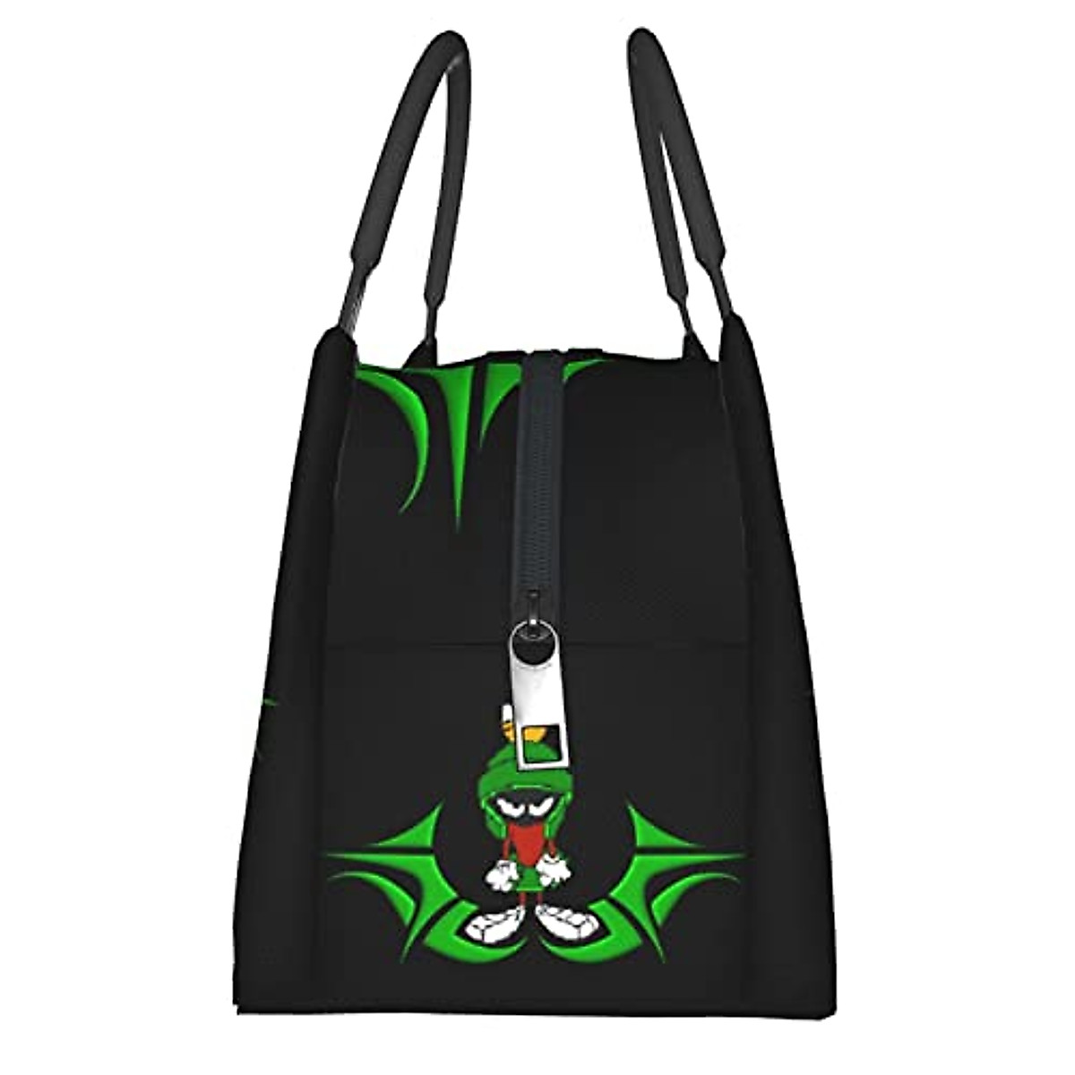 DHOUTSL Lunch Bag Marvin Anime The Martian Portable Reusable Lunch Box Insulated Lunch Tote for Office Outdoor Picnic Women Men Handbags Tote 11 X 6.5 X 7in