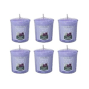 Yankee Candle Lilac Blossoms Votive Candle, Set of 6