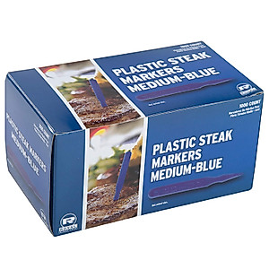 Royal Medium Steak Marker-Blue, Case of 5000