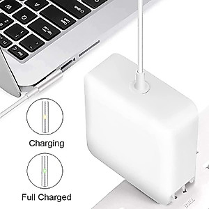Mac Book Pro Charger,60W Power Adapter L-Tip Magnetic Connector Charger and Compatible with 13 Inch Before Mid 2012,Fast for Old