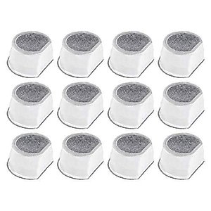 GoldTone Brand Replacement Pet Fountain Water Filters Compatible with Drinkwell Avalon, Drinkwell Pagoda & Drinkwell Sedona Pet Fountains (12 Pack)