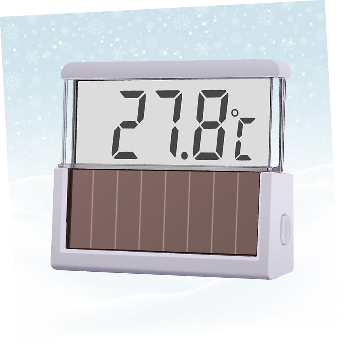 BESPORTBLE Led Digital Thermometer Trustworthy Thermometer Abs Thermometer Water Aquarium Small Thermometer Multi-Functional Thermometer Dog Birthday Hat White Fish Tank Toy